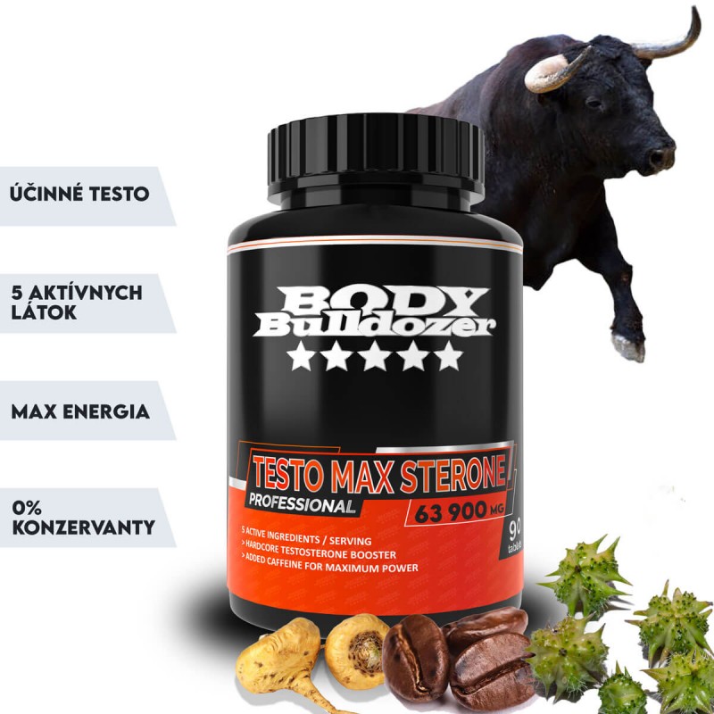 Testo MAX Sterone Professional 90 tabl - BodyBulldozer | bodybulldozer.cz